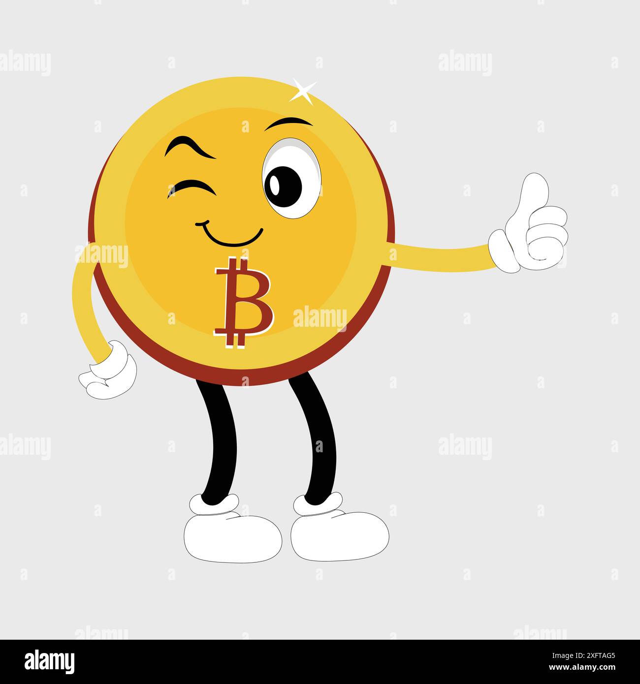 Bitcoin payment vector animation isolated hi-res stock photography and ...