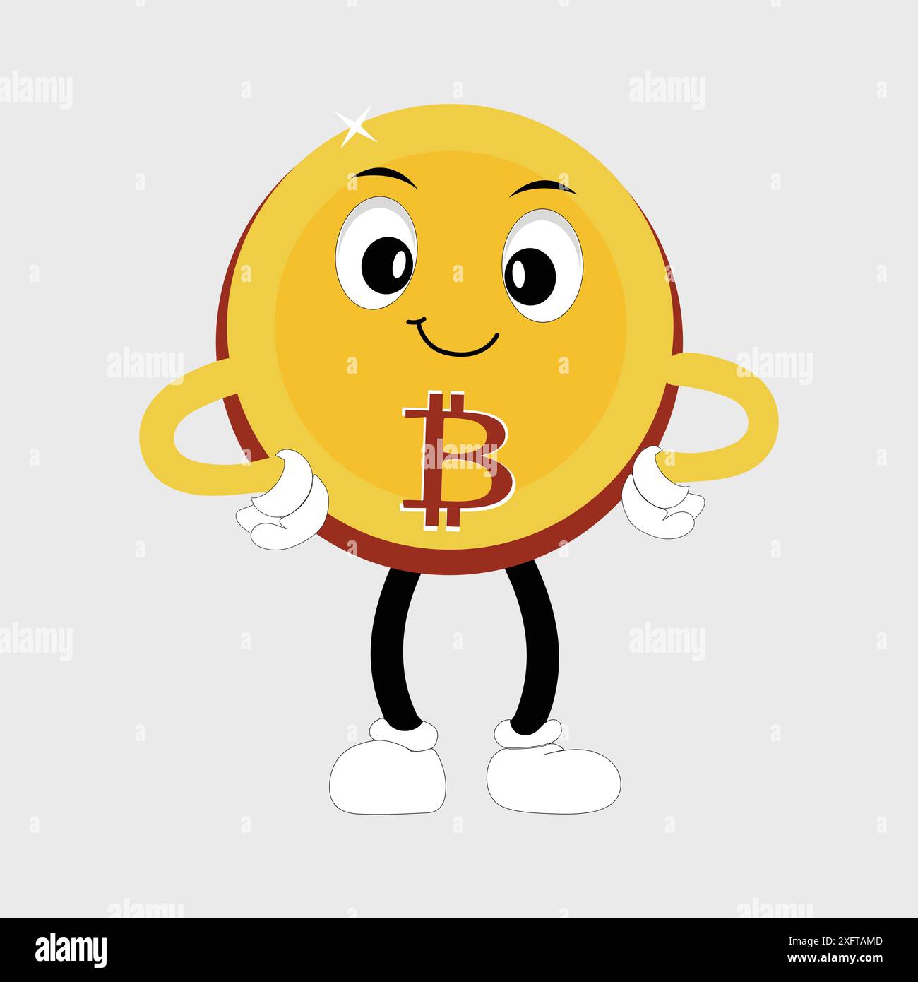 Bitcoin payment vector animation isolated hi-res stock photography and ...