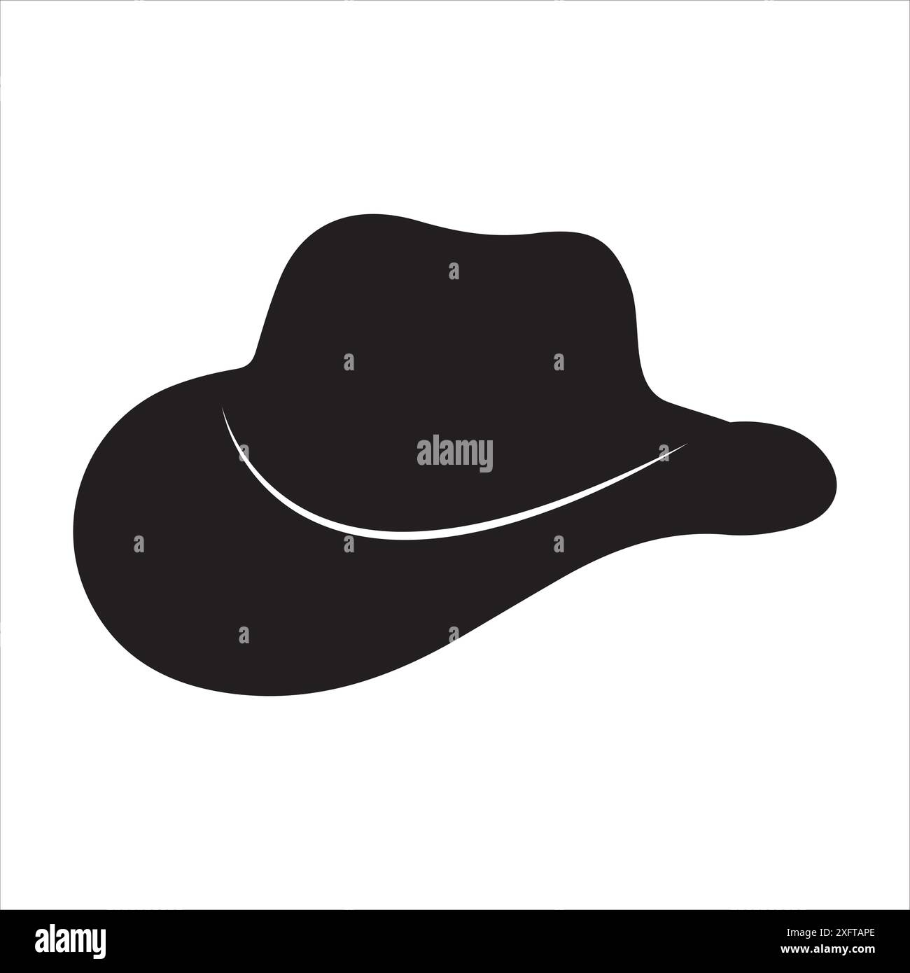 Cartoon hats. Female and male headwear, derby and cowboy, straw hat ...