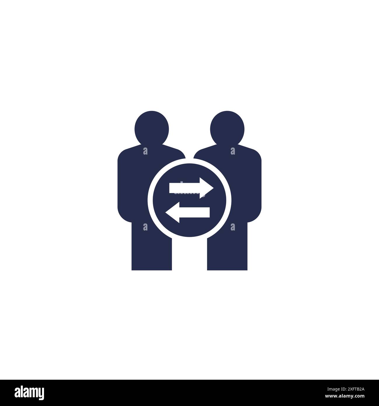 interpersonal relationship icon with people Stock Vector Image & Art ...