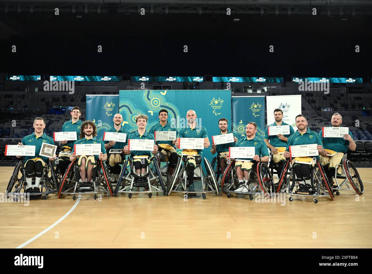 Melbourne, Australia. 05th July, 2024. Members of the Australian Mens ...