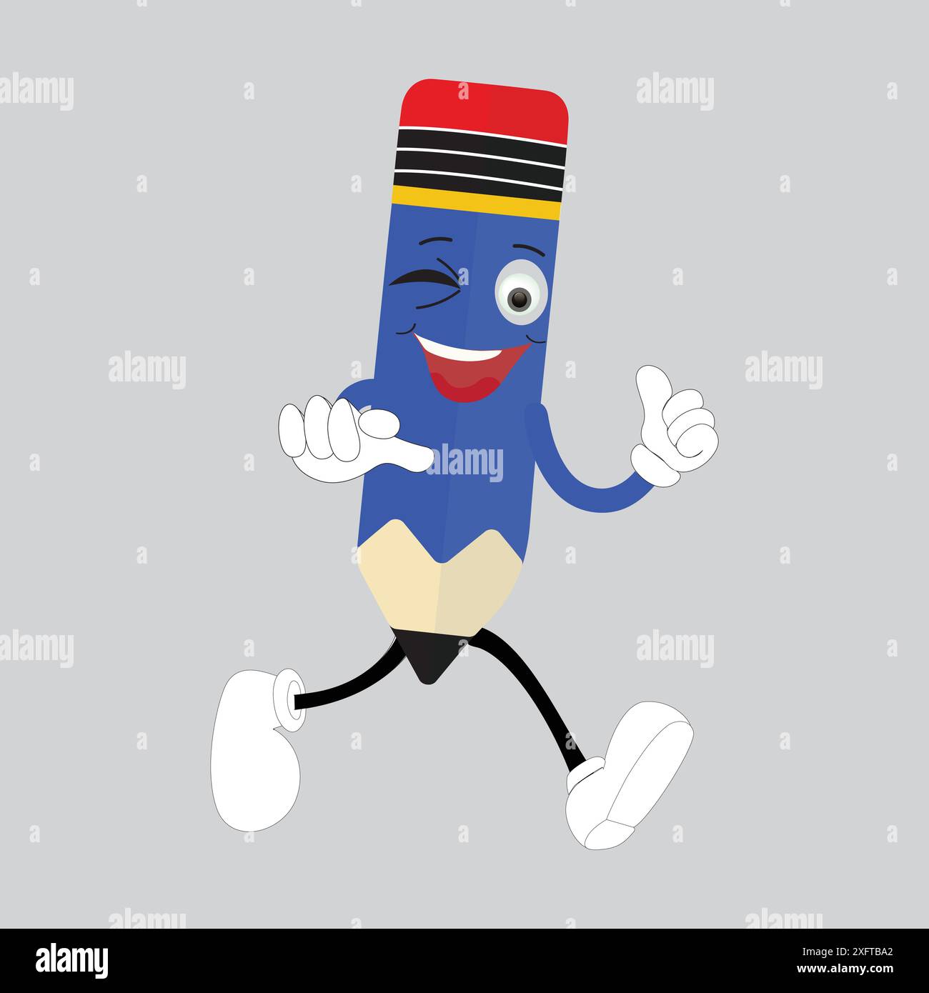 Excited face student school Stock Vector Images - Alamy