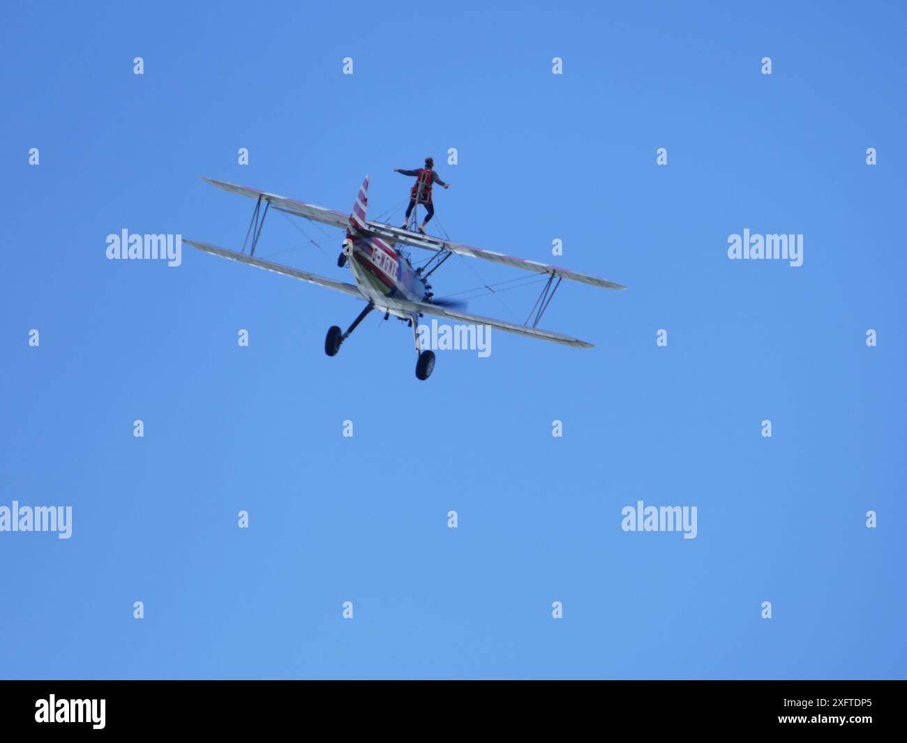 Wing walking hi-res stock photography and images - Alamy
