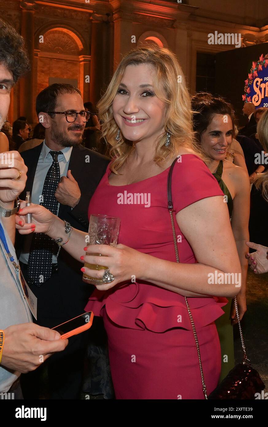 Rome, Award ceremony of the LXXVIII Strega Prize at the Ninfeo di Valle ...