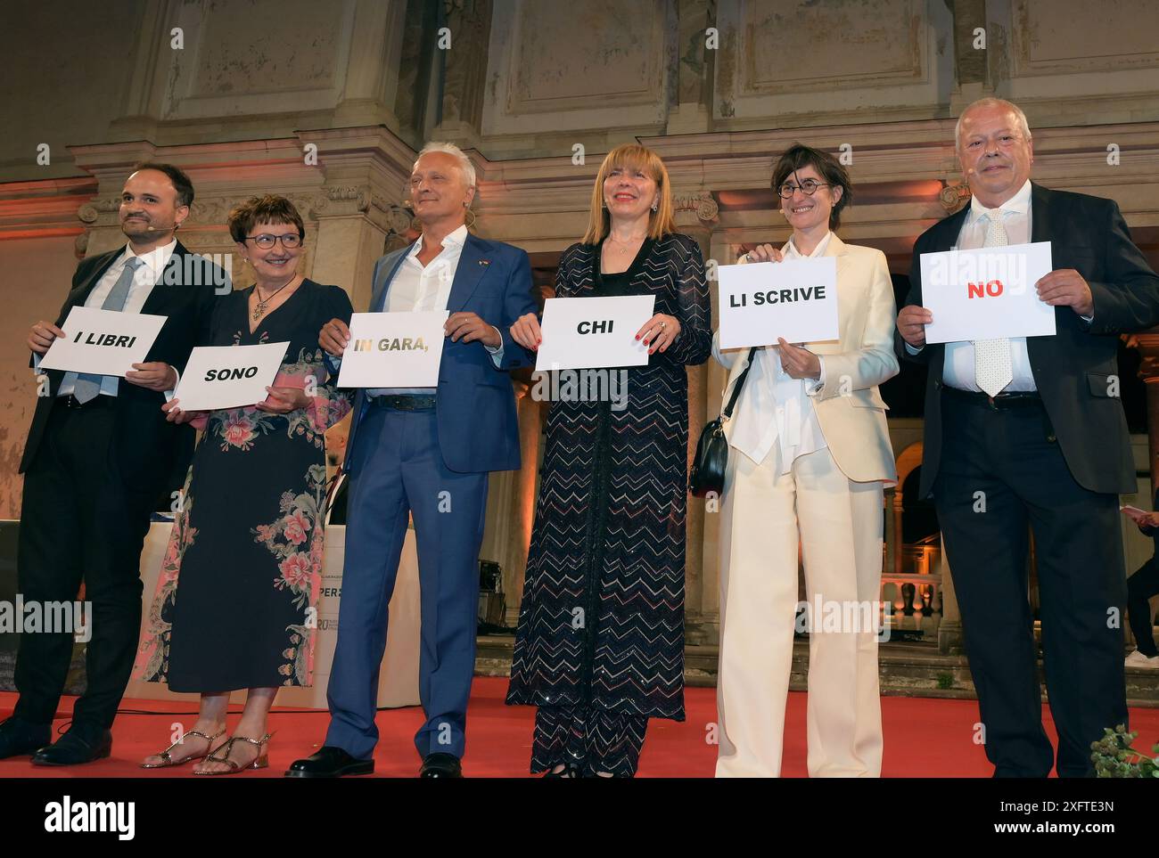 Rome, Award ceremony of the LXXVIII Strega Prize at the Ninfeo di Valle ...