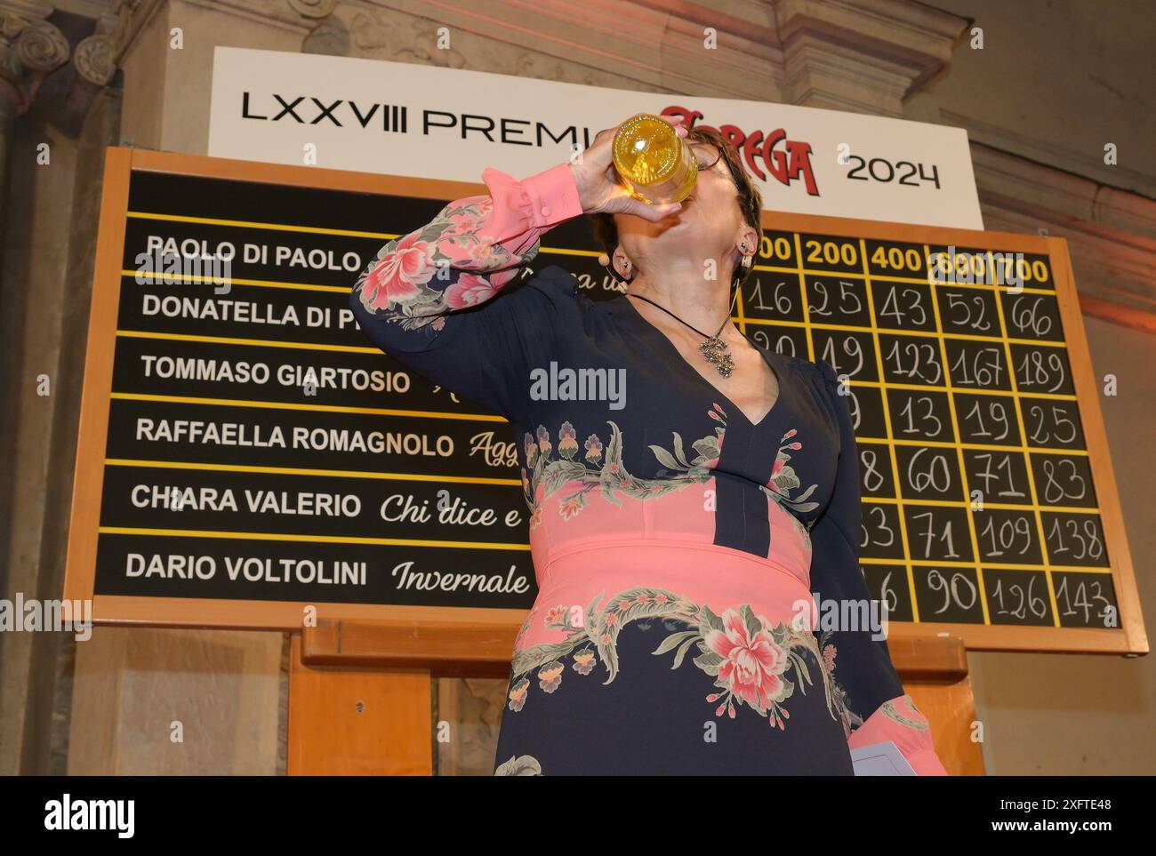 Rome, Award ceremony of the LXXVIII Strega Prize at the Nymphaeum of ...