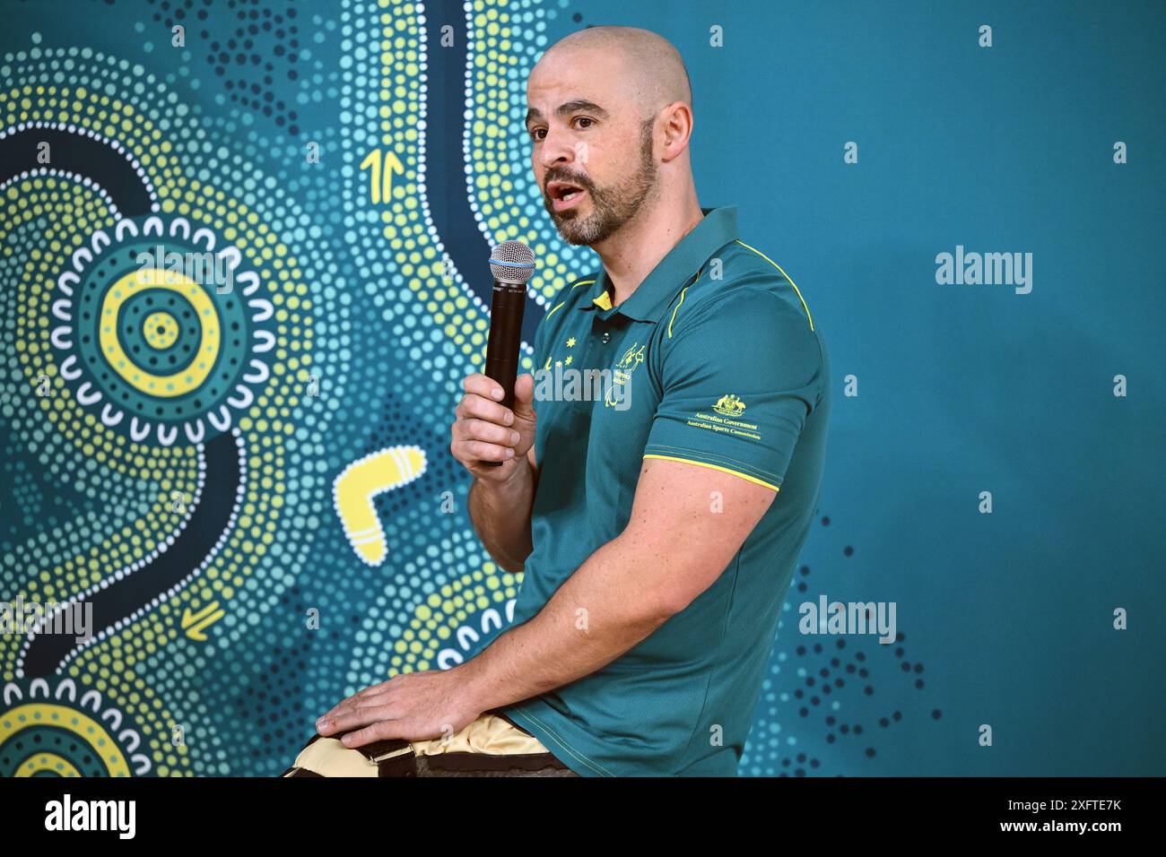 Melbourne, Australia. 05th July, 2024. Tristan Knowles of the Rollers ...