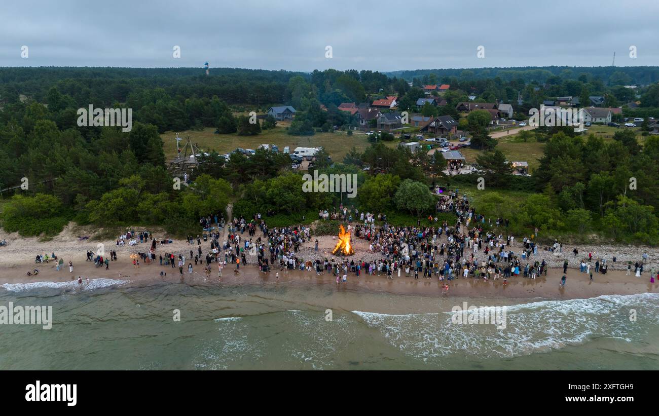 Midsummer celebration latvia hi-res stock photography and images - Alamy