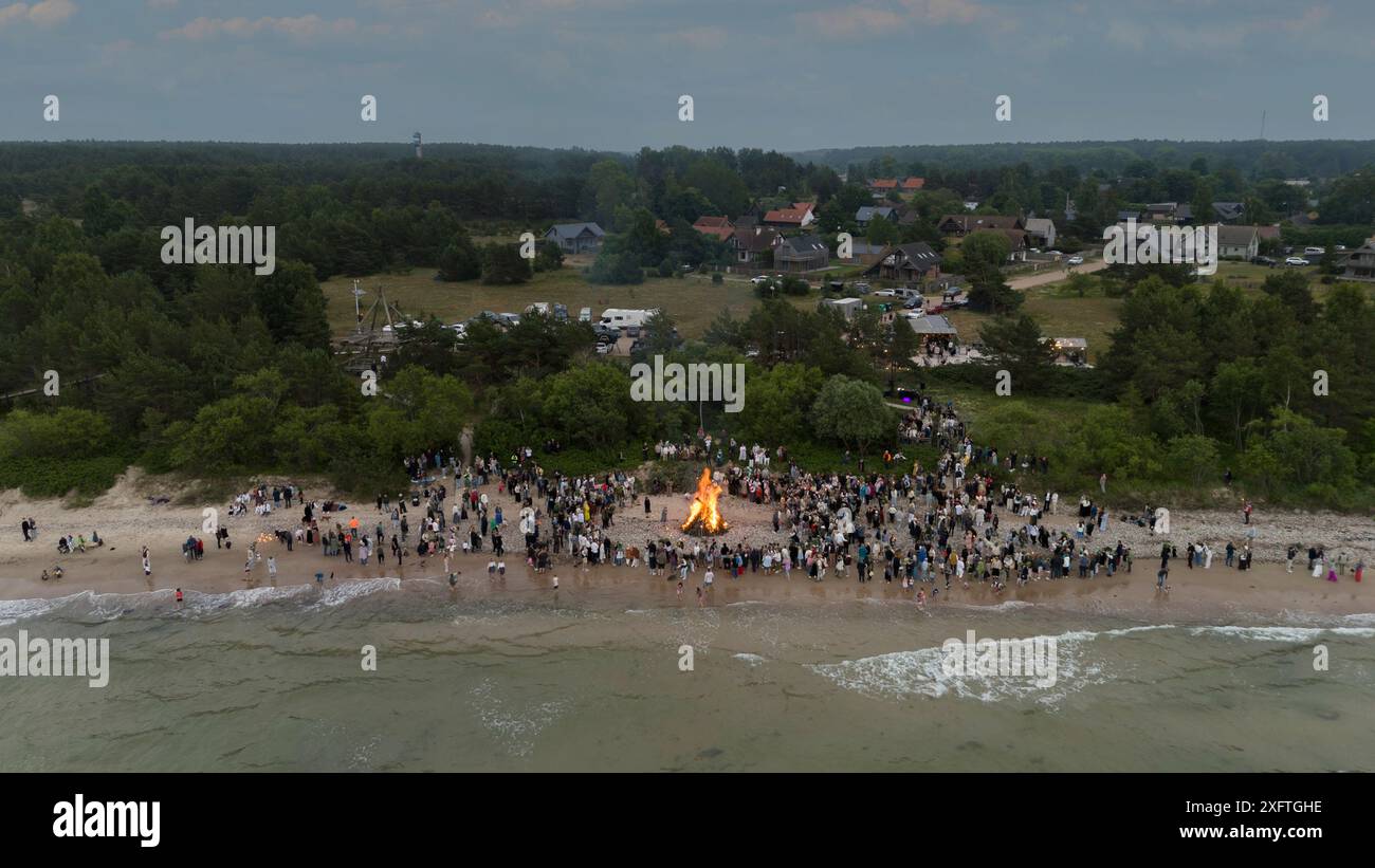 Midsummer celebration latvia hi-res stock photography and images - Alamy