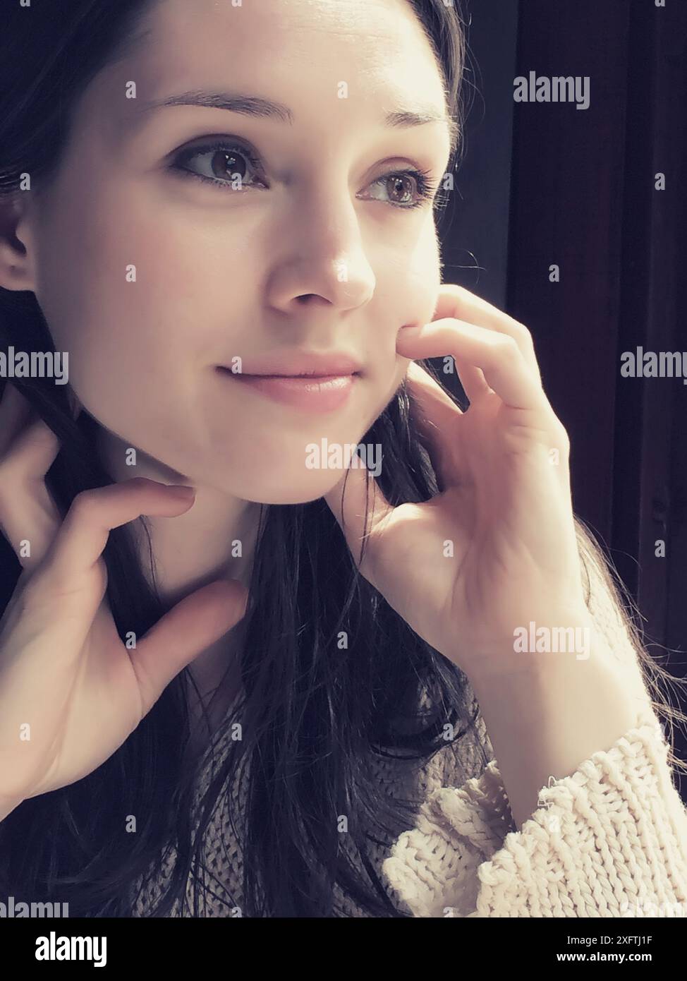 Young girl, 25 years old Stock Photo - Alamy