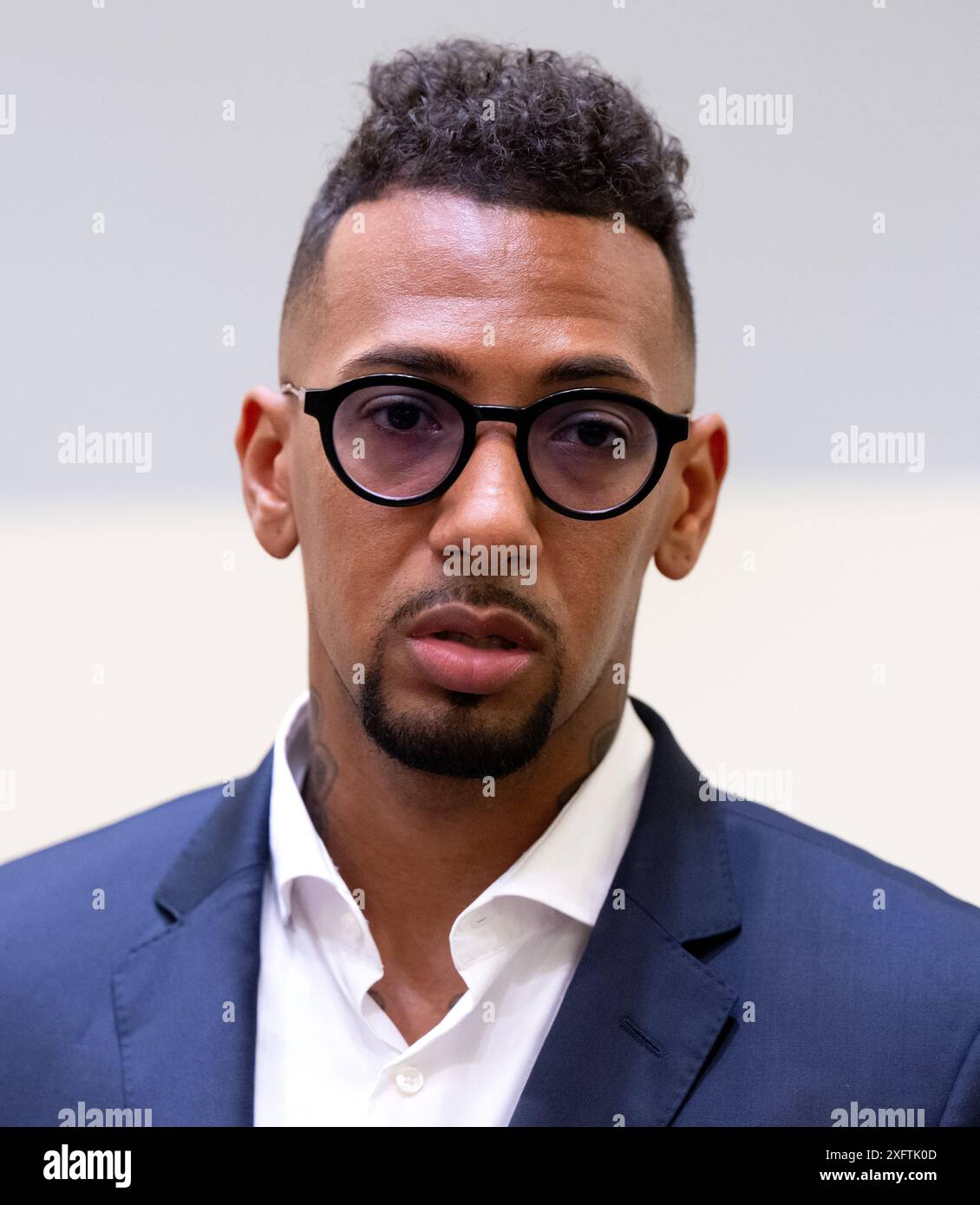 05 July 2024, Bavaria, Munich: Jerome Boateng, professional footballer ...