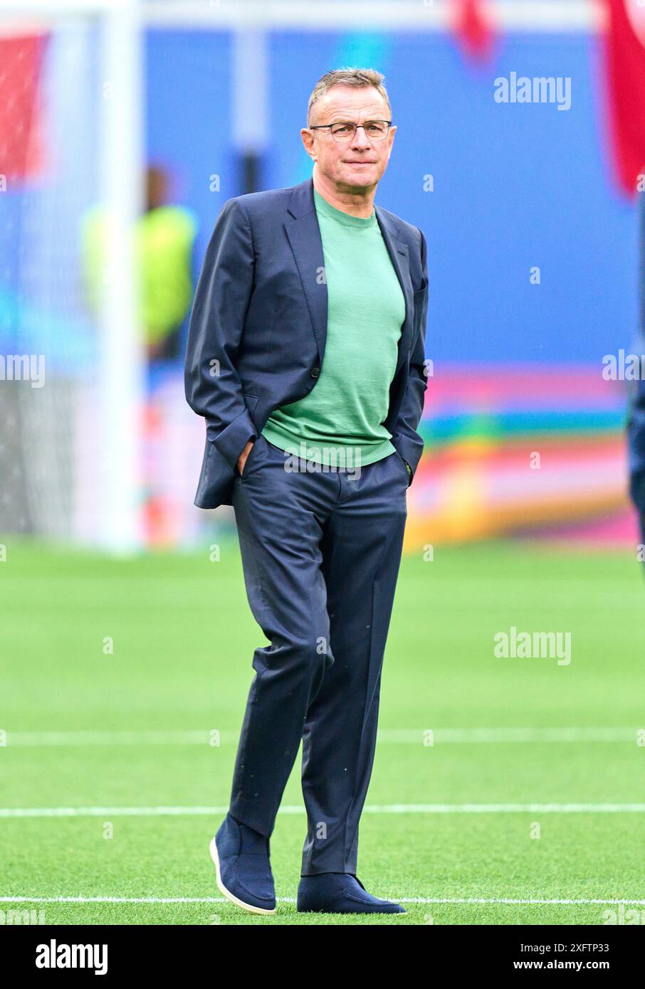 Ralf Rangnick, Trainer AUT, in the best of 16 match AUSTRIA - TÜRKIJE 1 ...