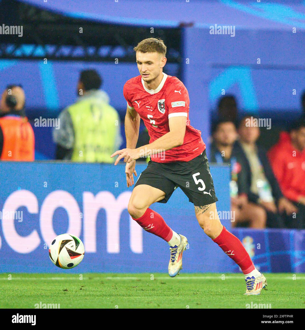 Stefan Posch, AUT 5 in the best of 16 match AUSTRIA - TÜRKIJE 1-2 of ...