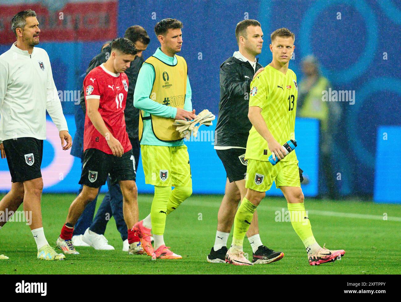 Patrick Pentz, goalkeeper AUT 13 Romano Schmid, AUT 18 in the best of ...