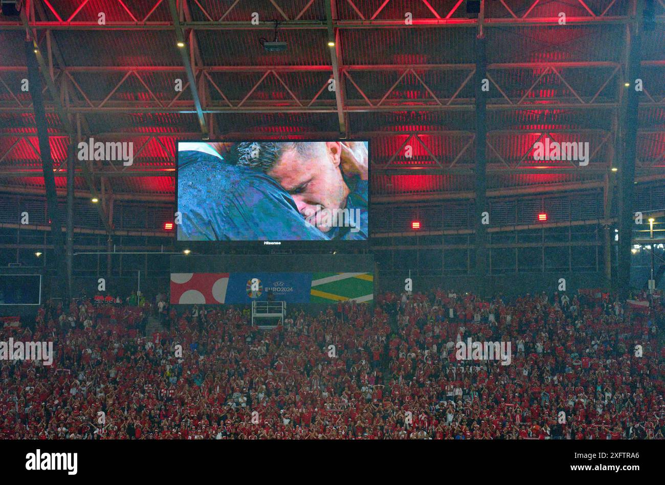 Team TUR Celebrate the victory in the best of 16 match AUSTRIA ...