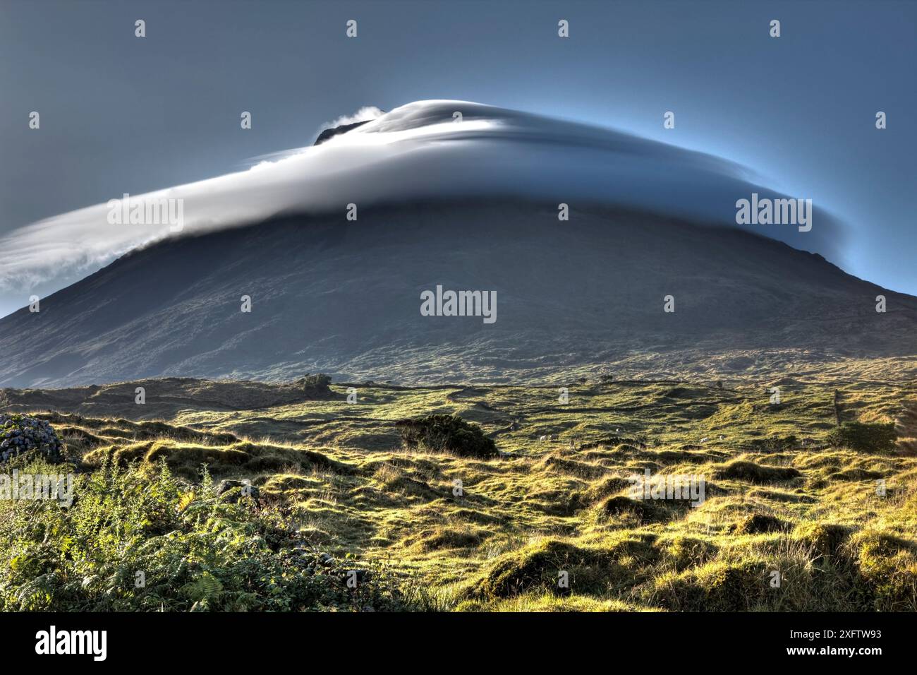 Volcano Mount Pico, Pico Island, Azores, Portugal Stock Photo - Alamy