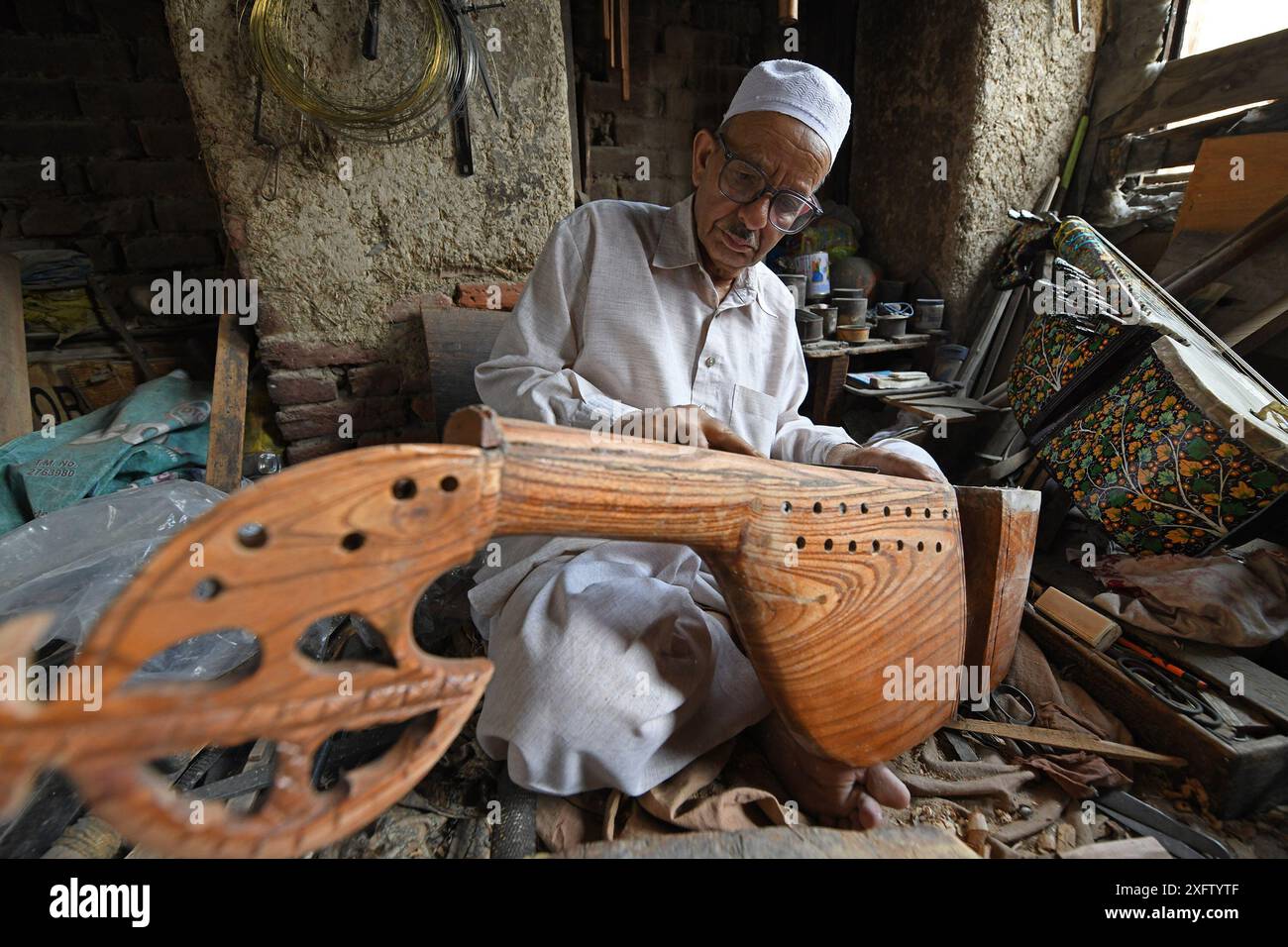 Srinagar, Jammu And Kashmir, India. 5th July, 2024. Ghulam Mohammad Zaz ...