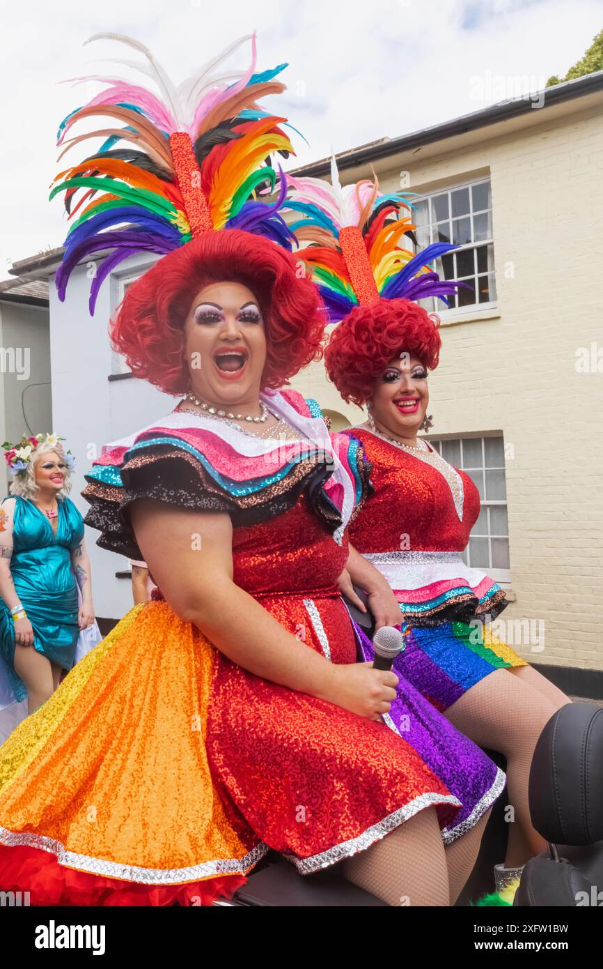 England, Kent, Canterbury, The Annual Canterbury Pride Parade ...