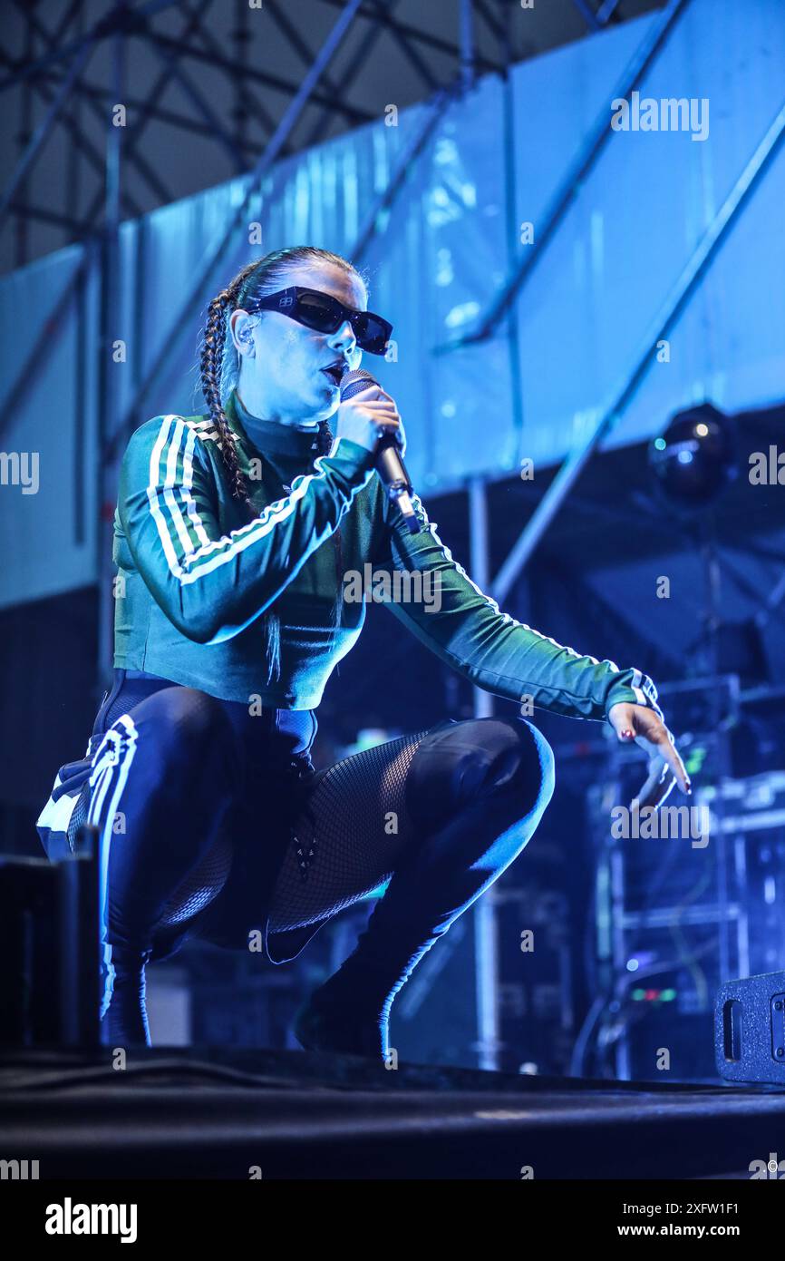 Campo Marte, Brescia, Italy, July 03, 2024, Emma Marrone during EMMA ...