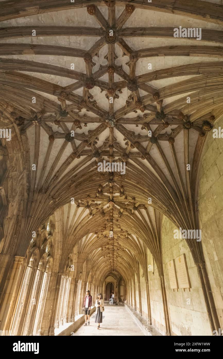 Interior of view of cloisters hi-res stock photography and images - Alamy