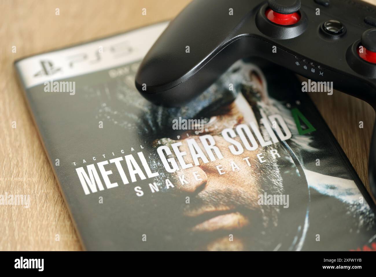 KYIV, UKRAINE - JUNE 26, 2024 Metal Gear Solid Delta Snake Eater PS5 ...