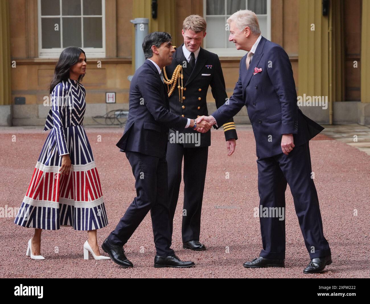 Sir Clive Alderton, Principal Private Secretary to The King and Queen ...