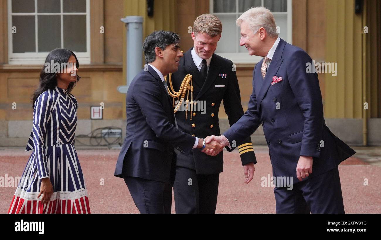 Sir Clive Alderton, Principal Private Secretary to The King and Queen ...