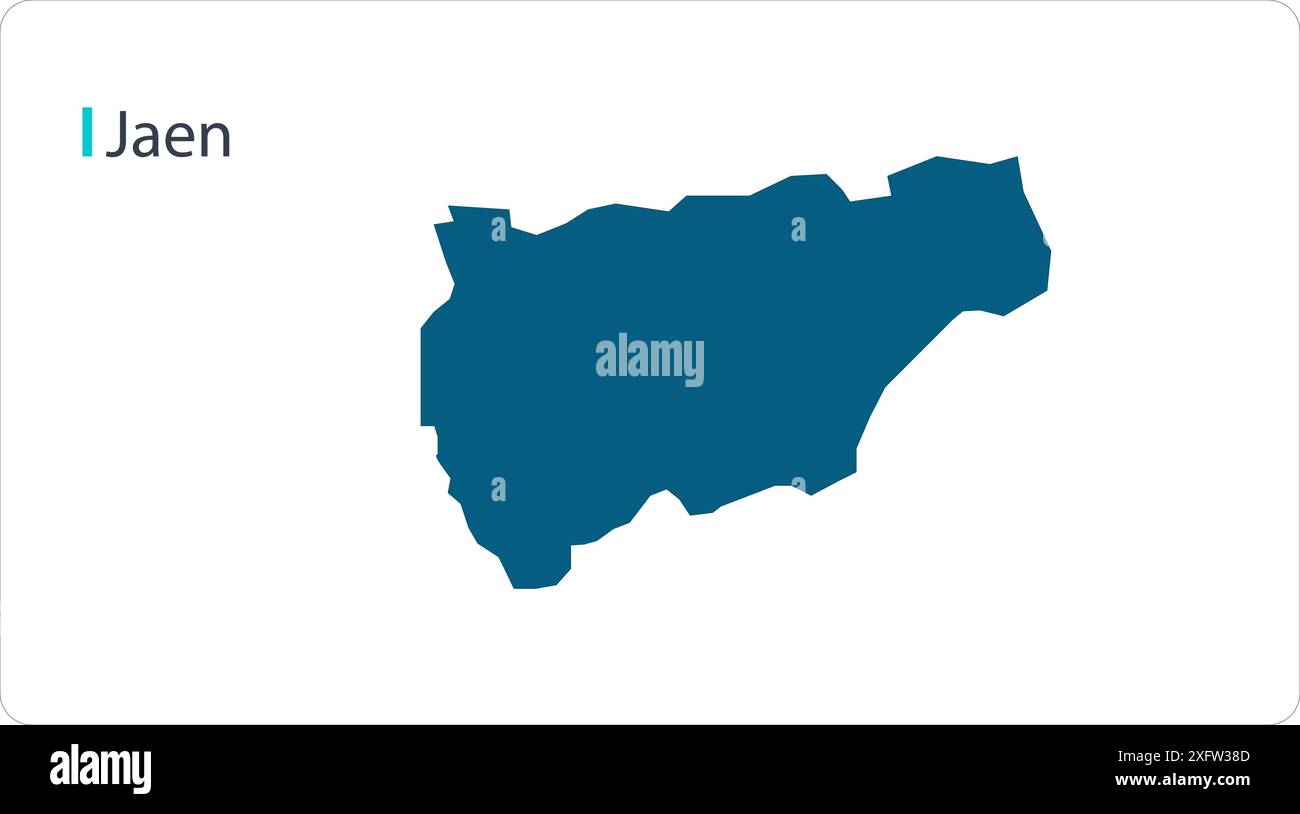 Map of Jaen1, Spain map, region of Spain, showing its states and cities ...
