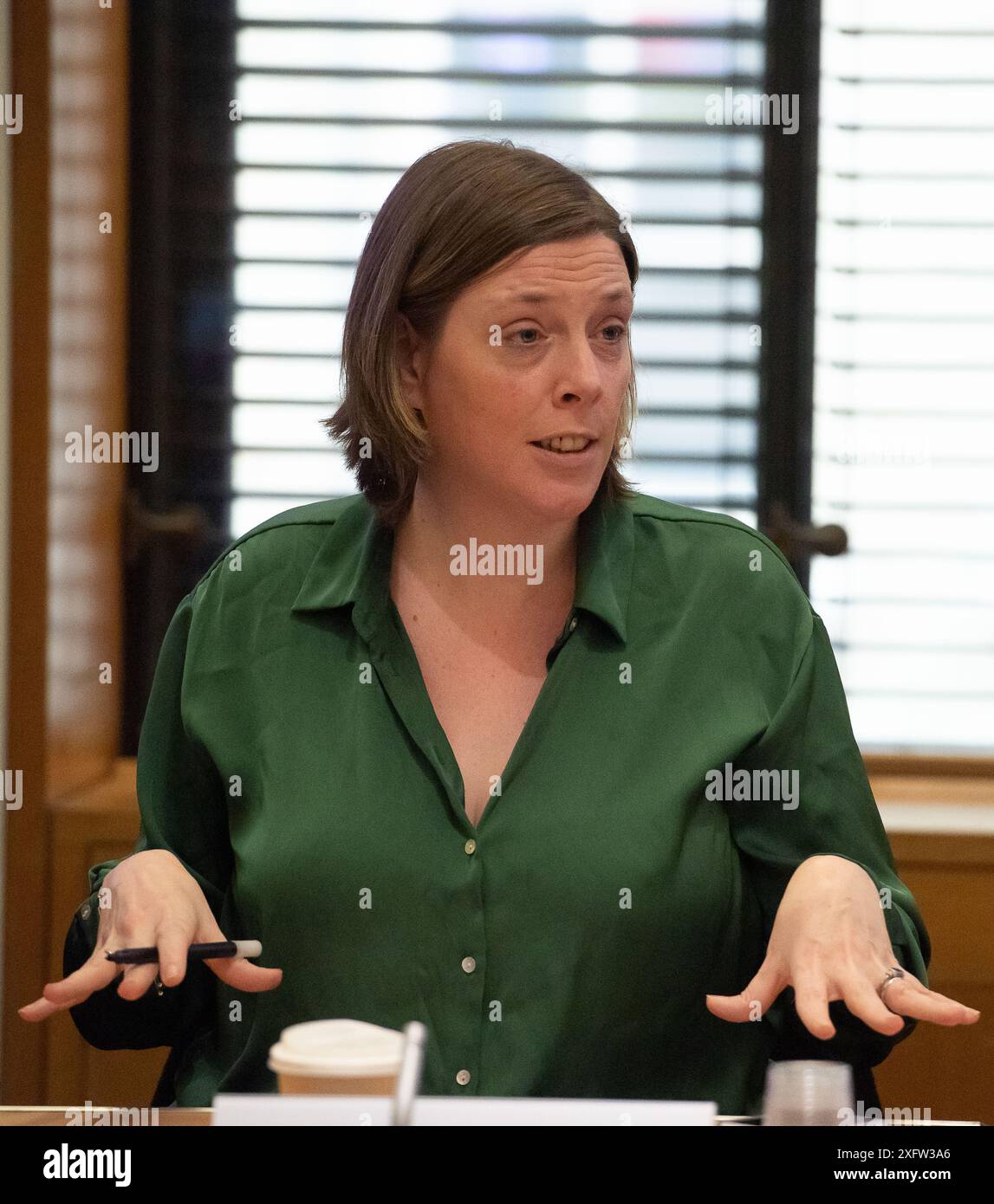 FILE PICS. 5th July, 2024. Labour MP Jess Phillips has retained her ...