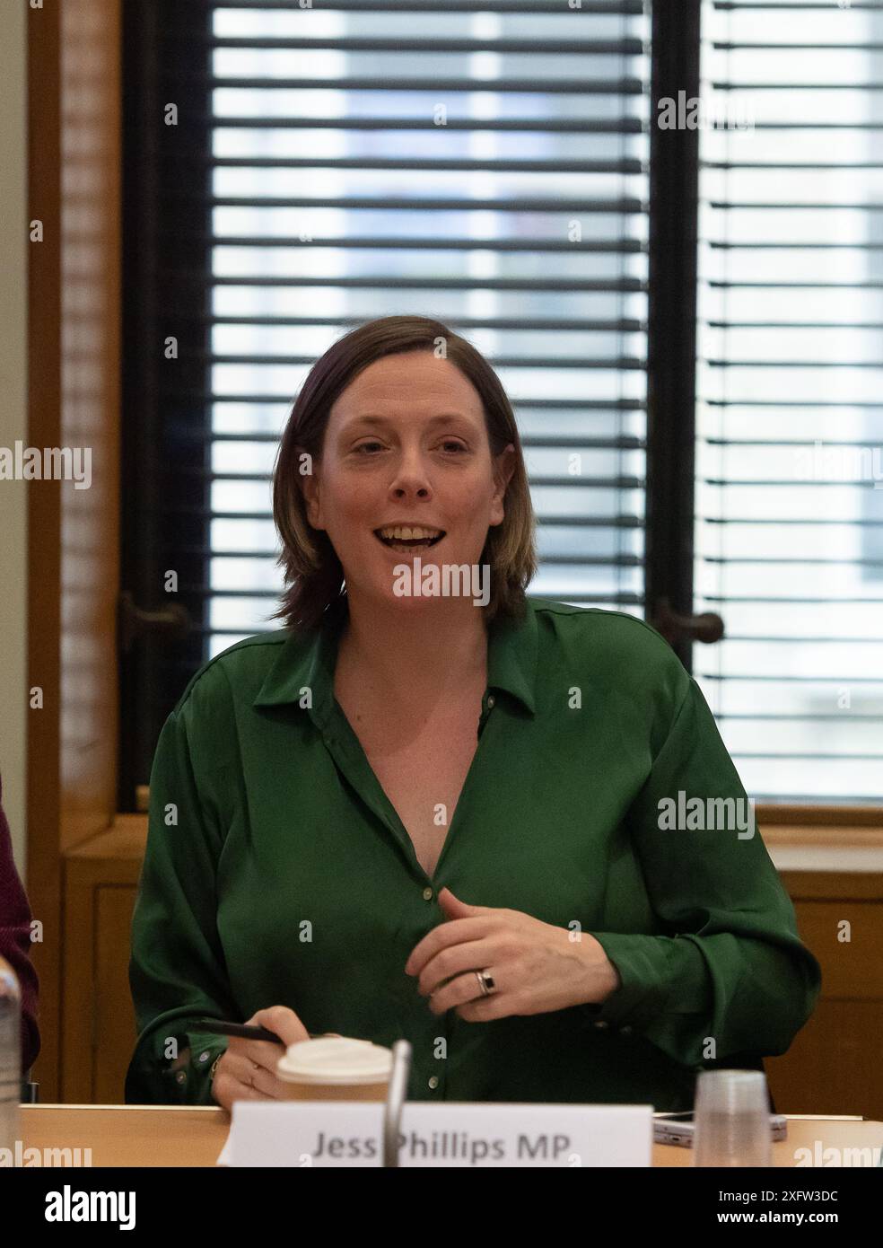 FILE PICS. 5th July, 2024. Labour MP Jess Phillips has retained her ...