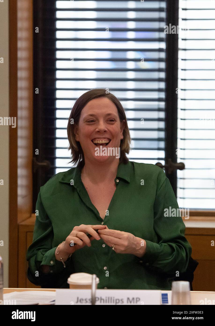 FILE PICS. 5th July, 2024. Labour MP Jess Phillips has retained her ...