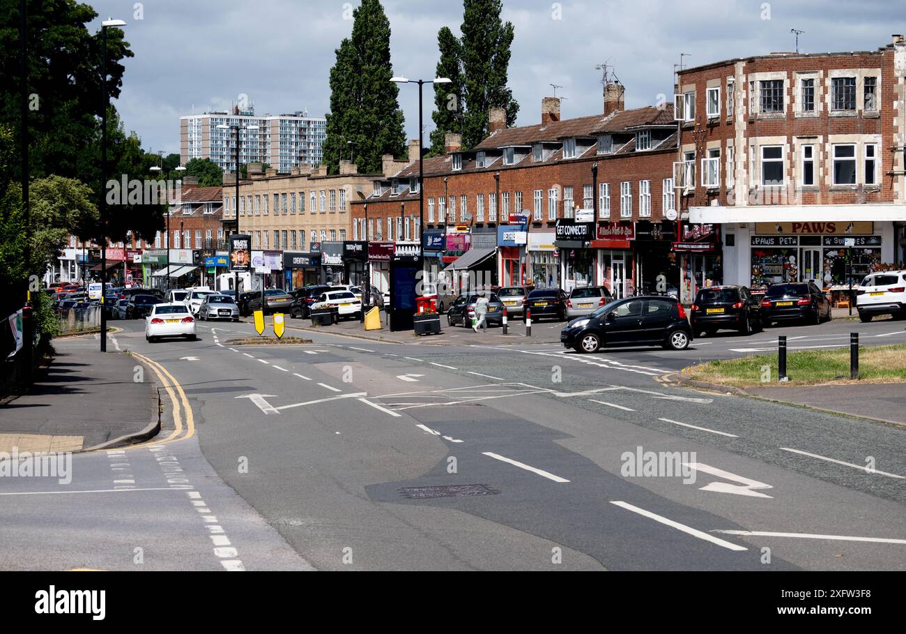 Shops in Daventry Road, Cheylesmore, Coventry, UK Stock Photo - Alamy