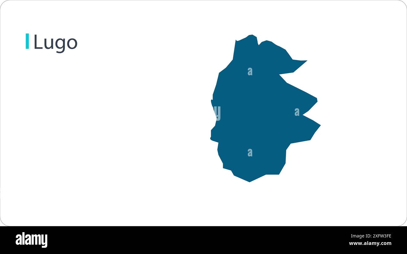 Map of Lugo1, Spain map, region of Spain, showing its states and cities ...