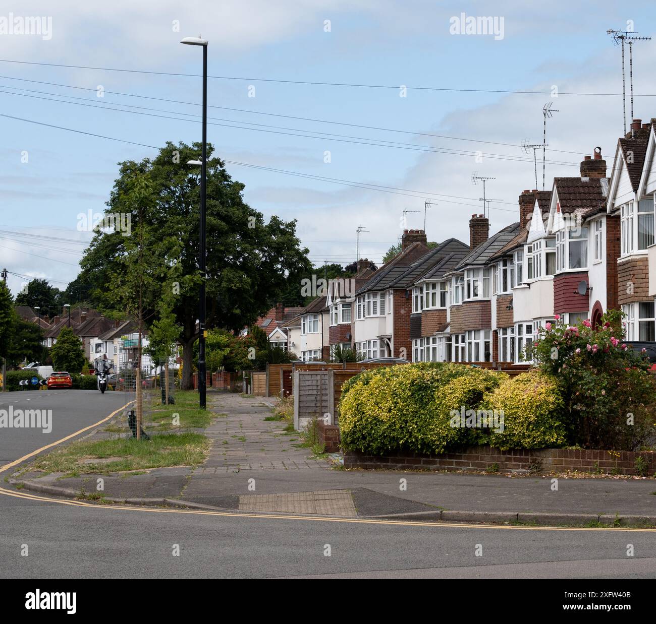 Housing in Daventry Road, Cheylesmore, Coventry, UK Stock Photo - Alamy