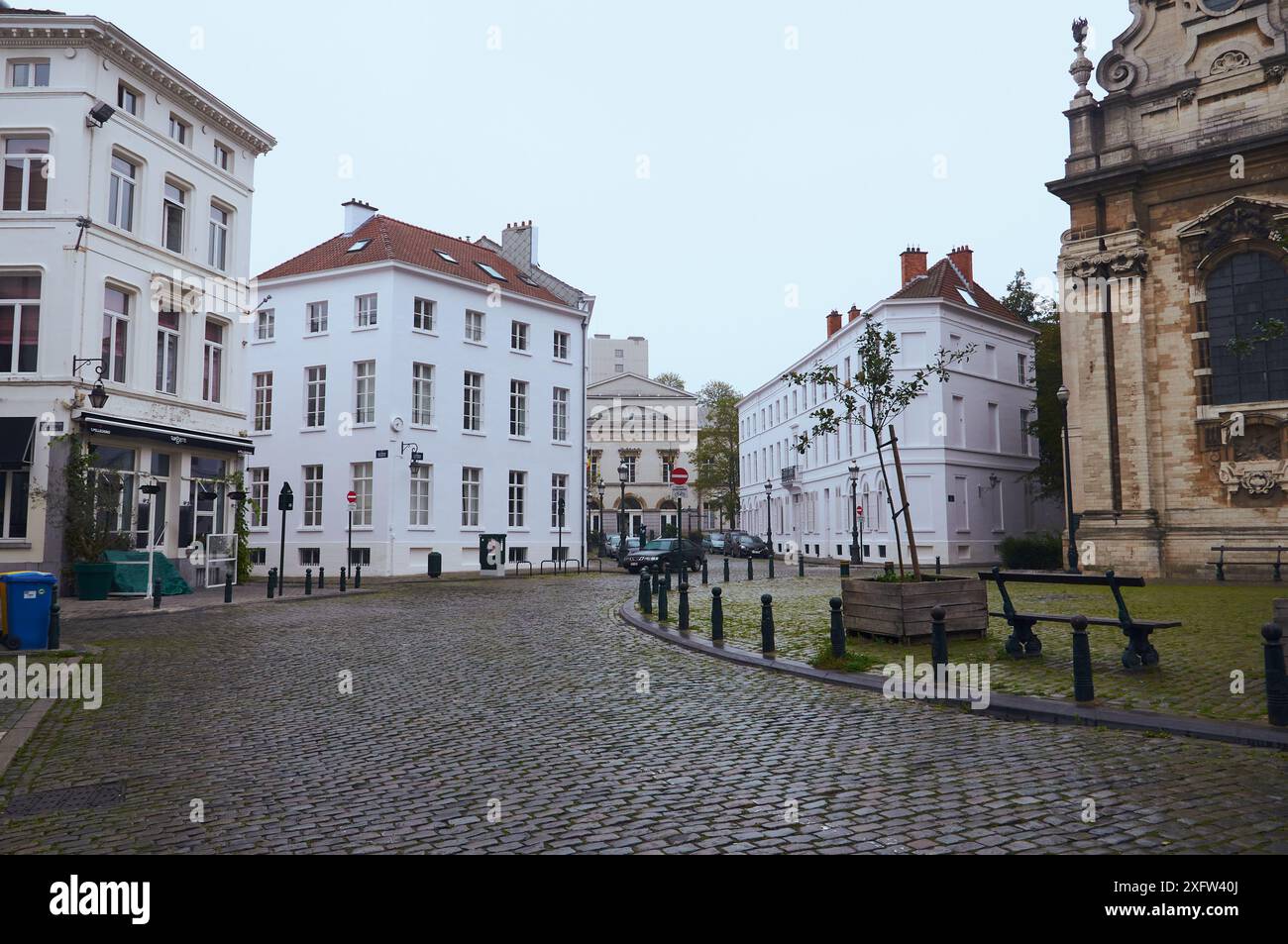 29-10-2014 Brussels, Belgium - A cloudy day reveals the charming ...