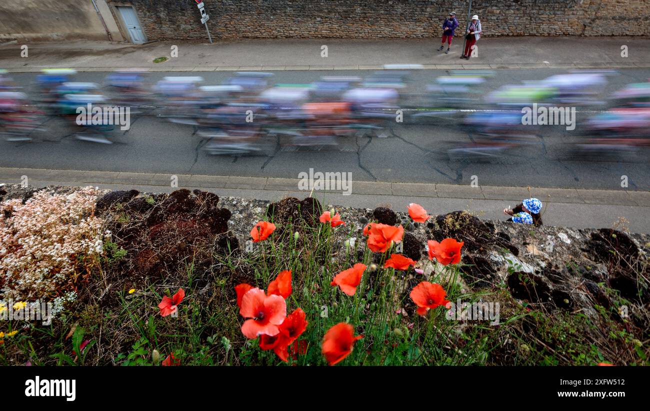 The competitors in the 2024 edition of the Tour de France bicycle ...