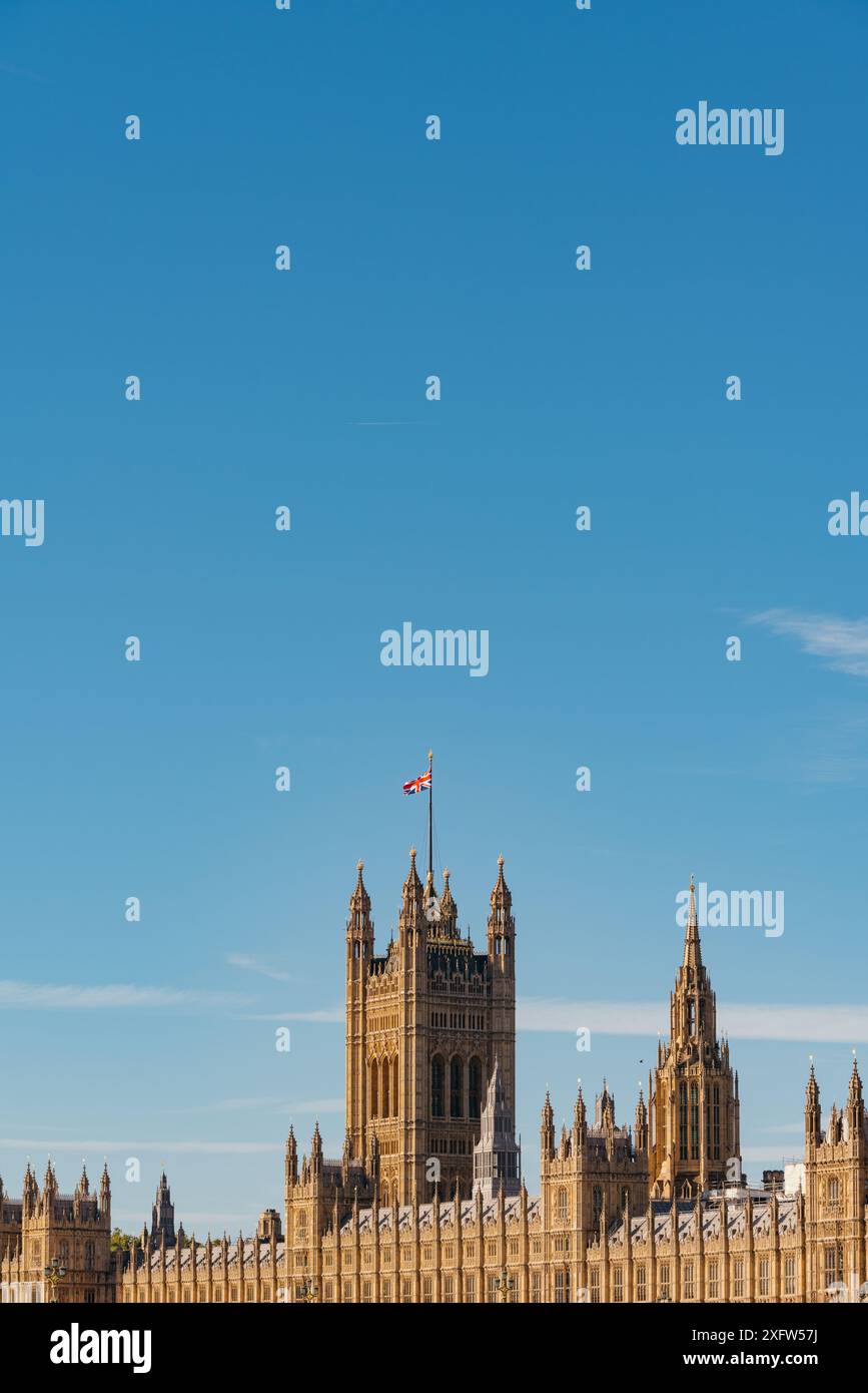 Victoria Tower, Palace of Westminster (Houses of Parliament), Westminster, London, England, UK ...