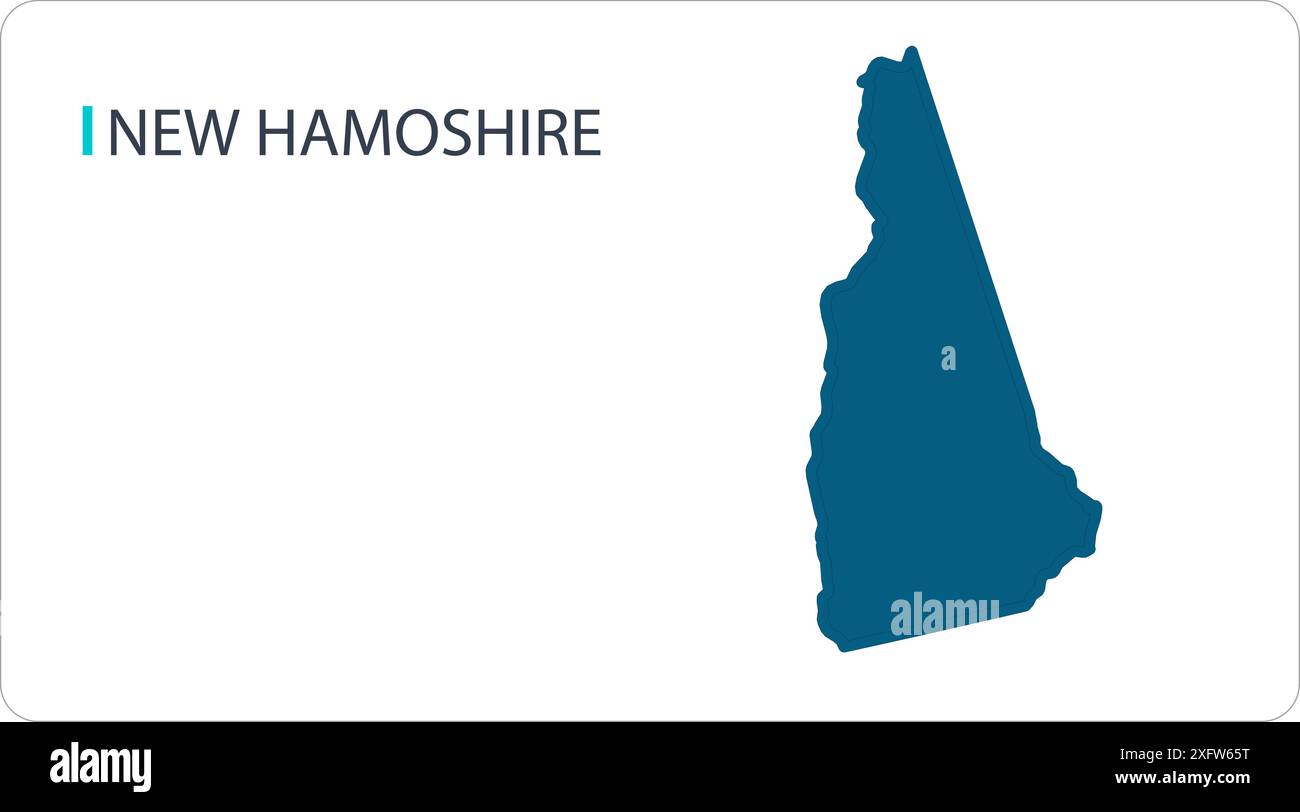 Acadia vector outline map hi-res stock photography and images - Alamy