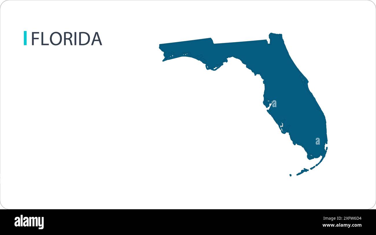 Florida Vector Map