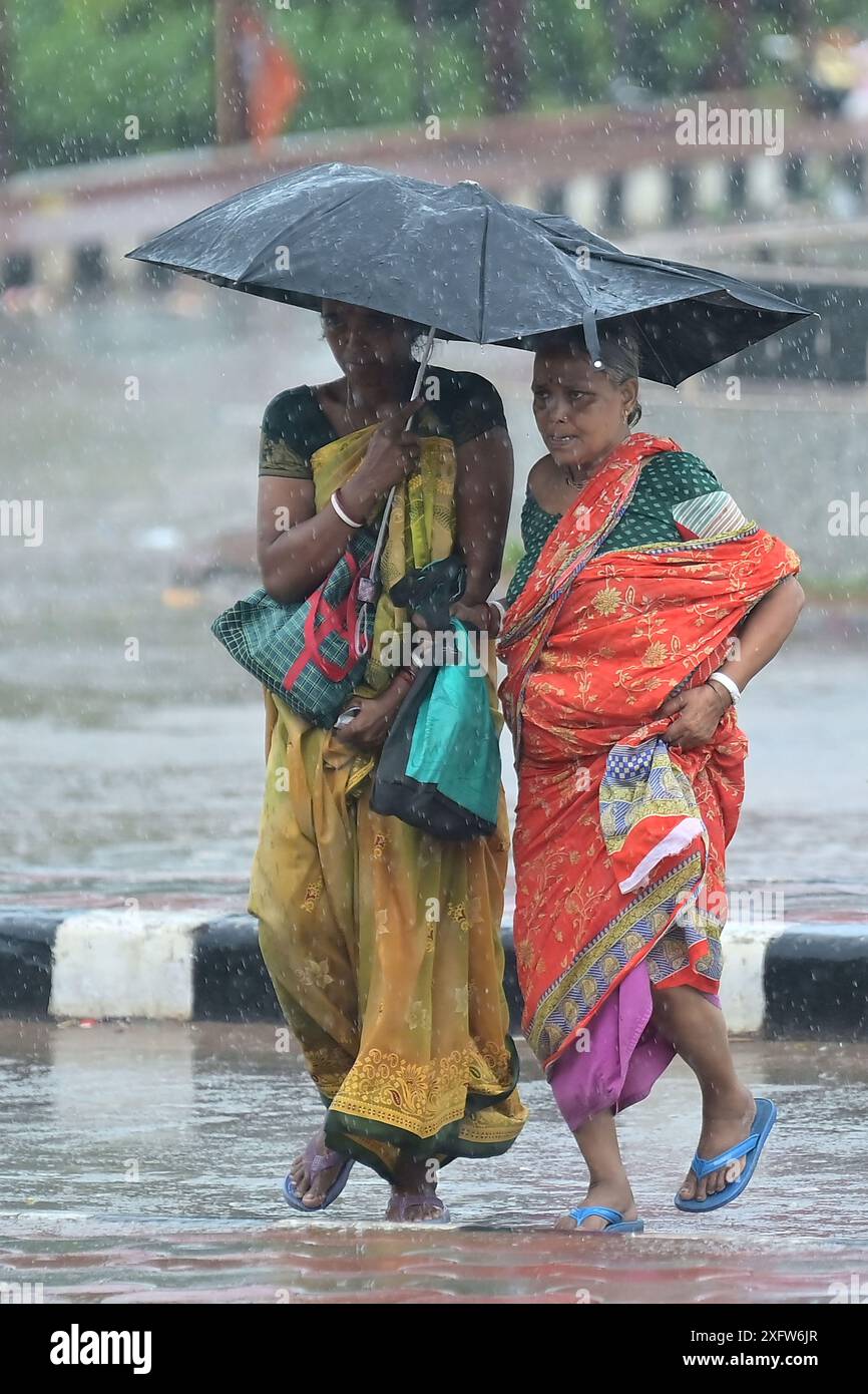 Train passengers are coming to Agartala railway station to catch the ...