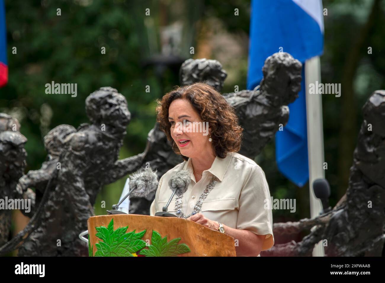 Mayor Femke Halsema At The Keti Koti Festival At Amsterdam The ...