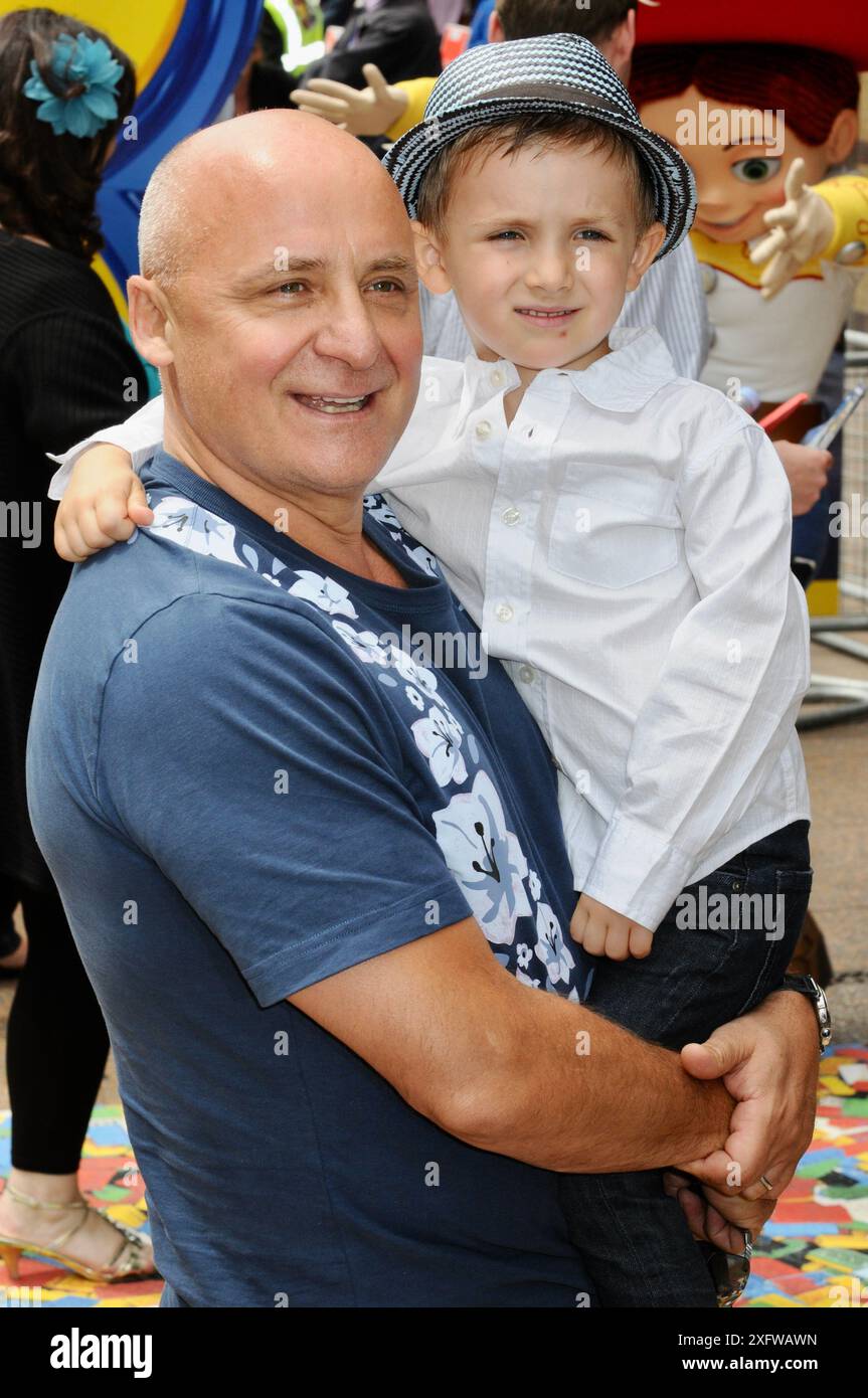 Aldo Zilli with his son, London, UK Stock Photo - Alamy