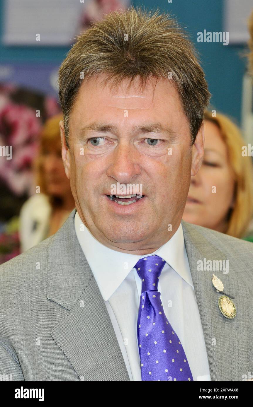 Alan Titchmarsh, RHS Hampton Court Palace Flower Show, East Molsey ...
