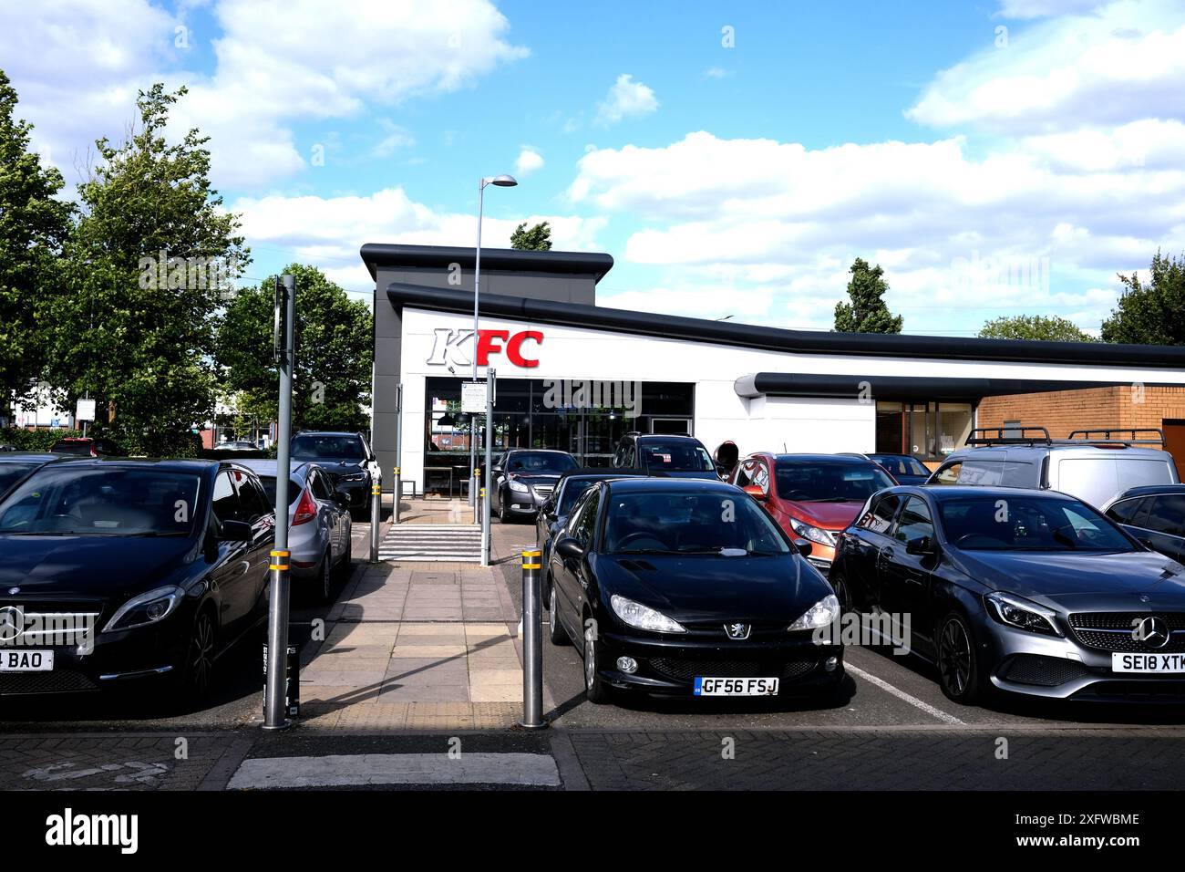 kfc fast food restaurant,sturry,canterbury,kent,uk july 2024 Stock ...