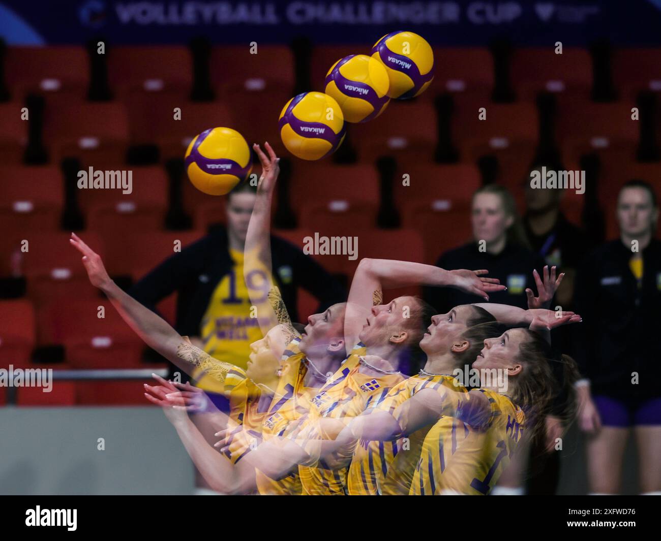 Manila, Philippines. 4th July, 2024. A multiple exposure photo shows ...