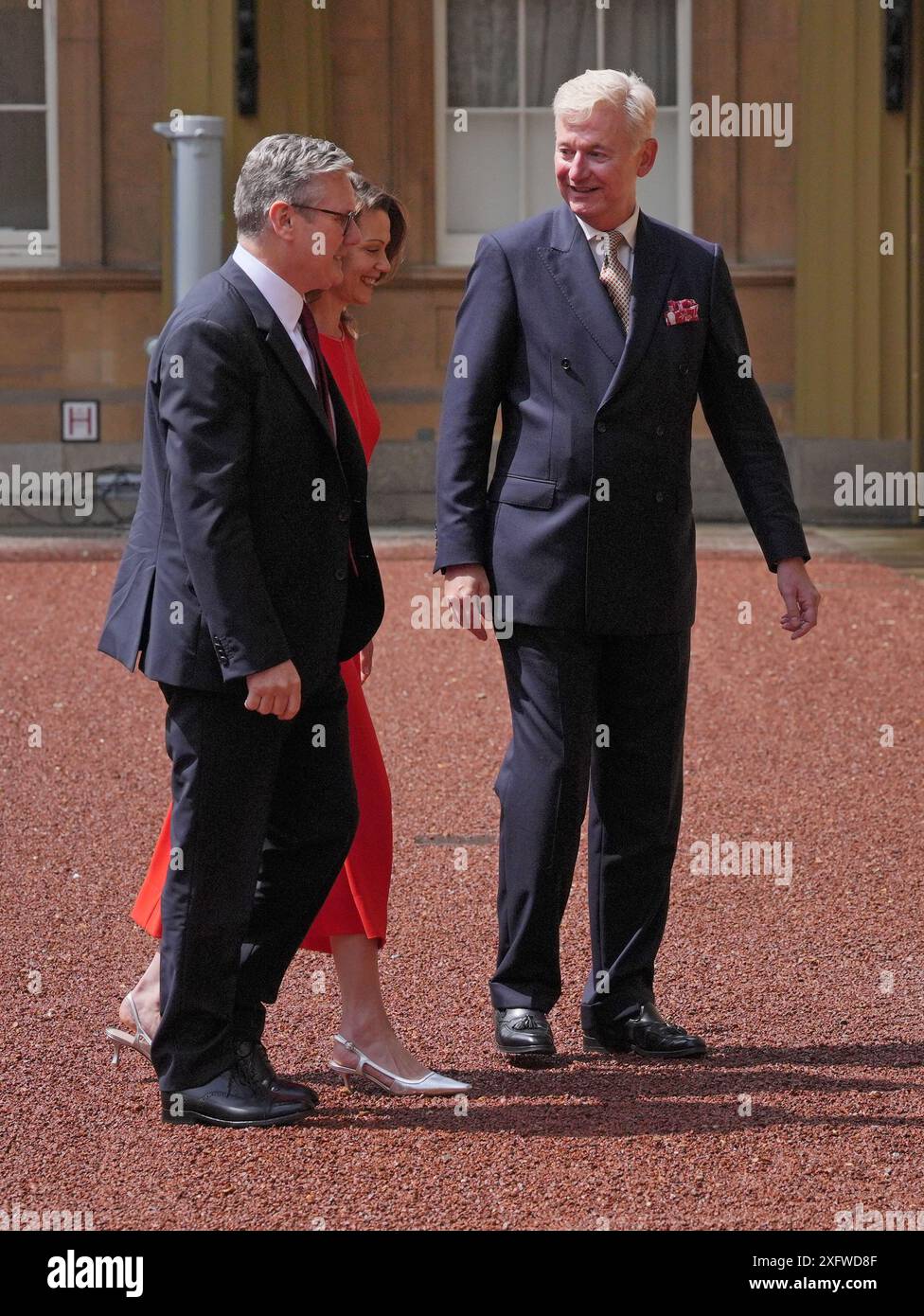 Sir Clive Alderton, Principal Private Secretary to the King and Queen ...