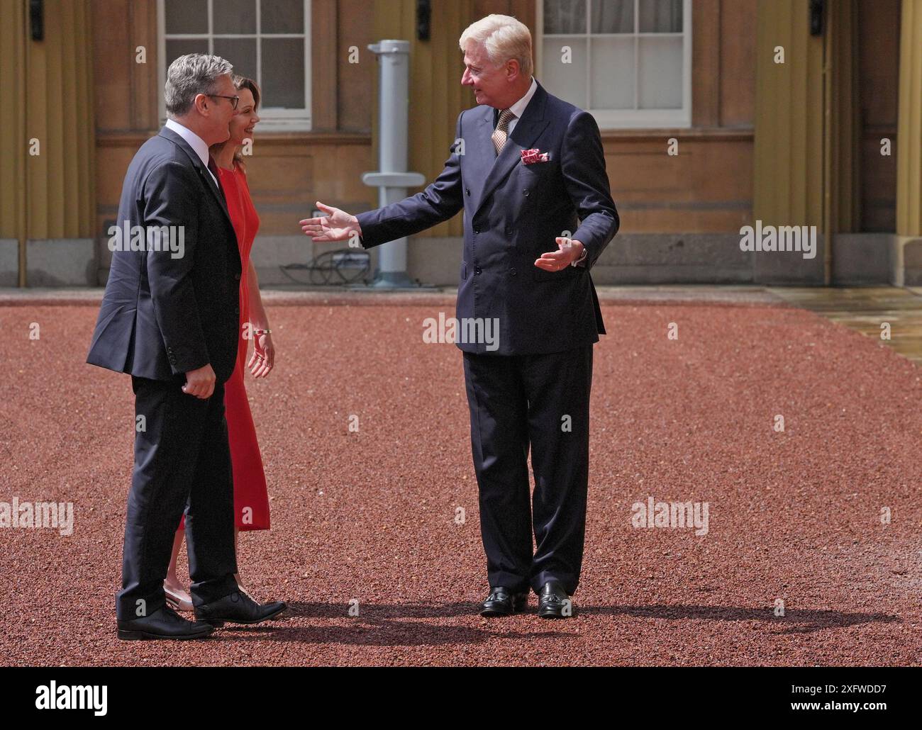 Sir Clive Alderton, Principal Private Secretary to the King and Queen ...