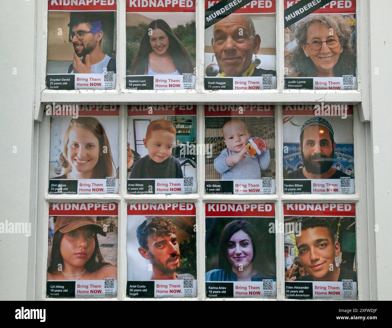 Posters of kidnapped israeli children hi-res stock photography and ...