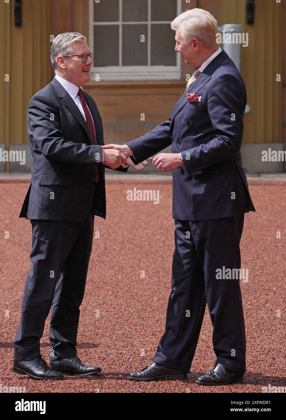 Sir Clive Alderton, Principal Private Secretary to the King and Queen ...