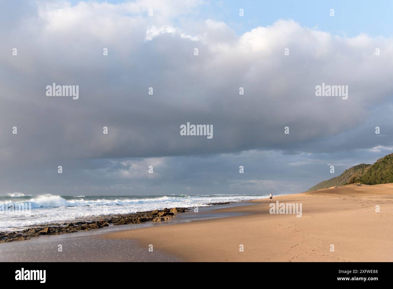 Cape Vidal beach in early morning, iSimangaliso Wetland Park UNESCO ...